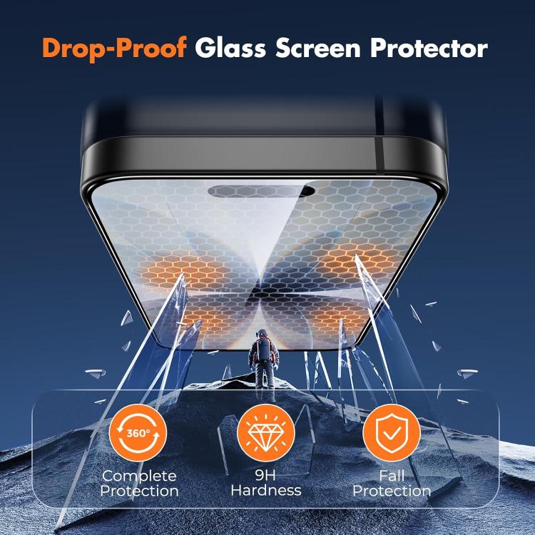 For iPhone 17 Pro Max 10pcs 0.18mm Ultra-Thin Ultrasonic HD Screen ...