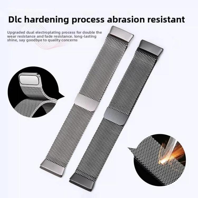 For Huawei Watch GT 6 Pro Press Button Seamless Interface Milanese ...