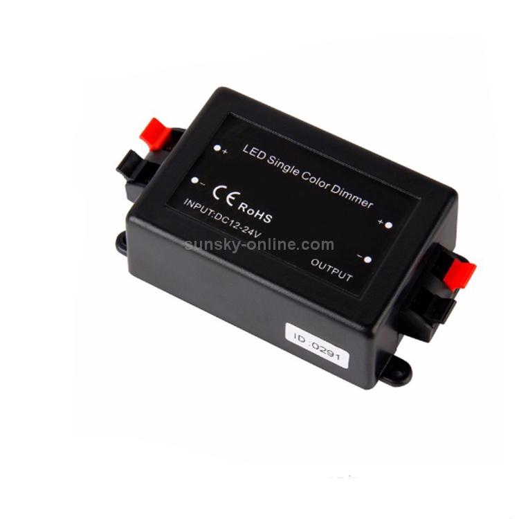 Controlador de dimmer LED de 12-24 V sem fio de 3 chaves RF para SMD ...