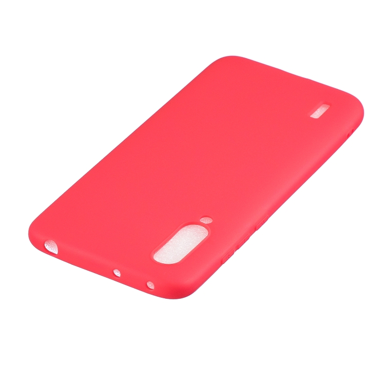 Frosted Solid Color TPU Protective Case for Xiaomi CC9 / A3 Lite(Red)