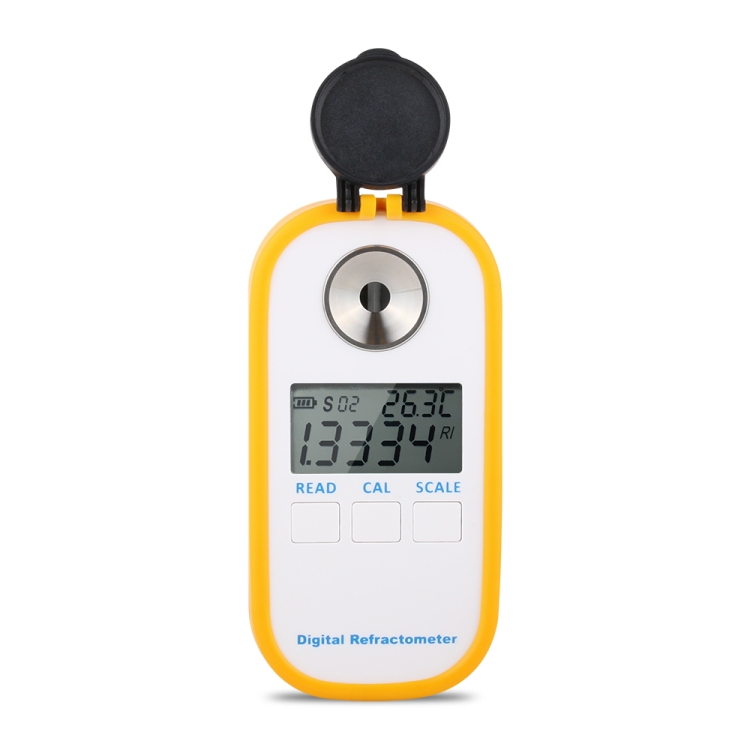 DR103 Digital Refractometer LCD Display Brxi Fruit Juice Sugar Meter ...