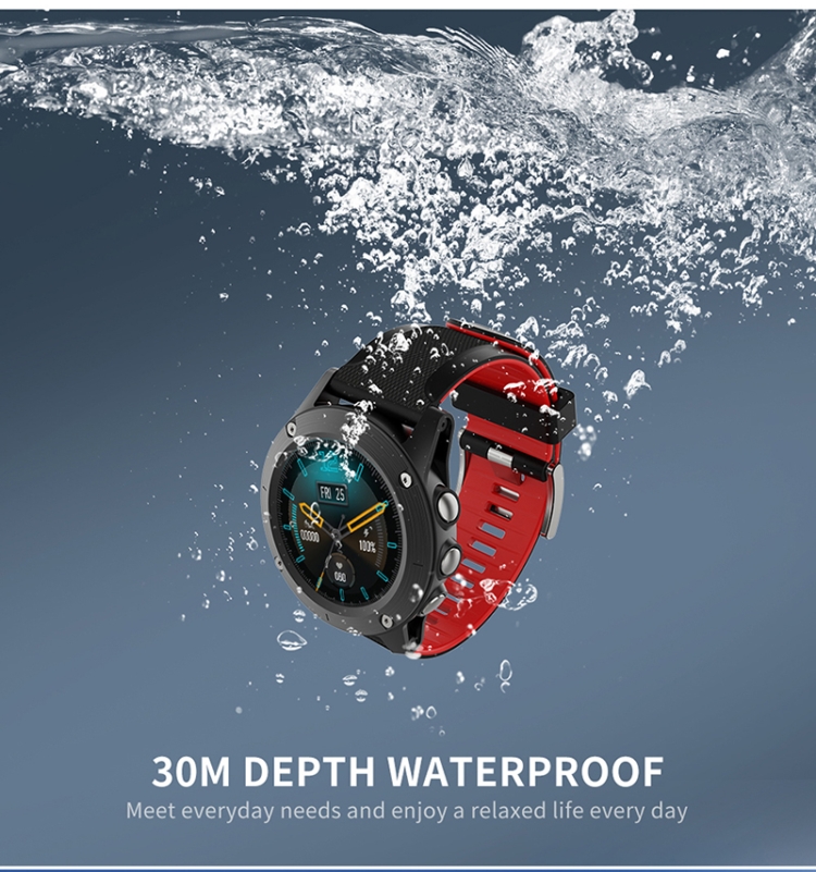 Sanda R911 Full Touch Screen Heart Rate Air Pressure Altitude ...