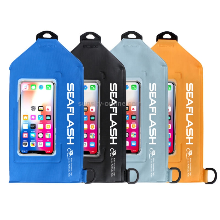 SEAFLASH Waterproof Riding Bag PVC Sports Waist Bag Crossbody Swimming ...
