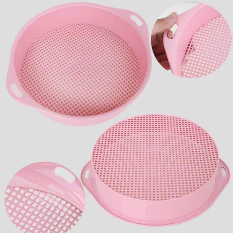 Plastic Mesh Sieve Filter Gravel Stone Tool Soil Particle Sieve with ...