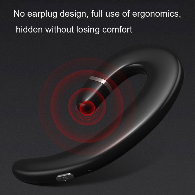 ET Auricular Bluetooth Auriculares inalámbricos Manos libres Gancho ...