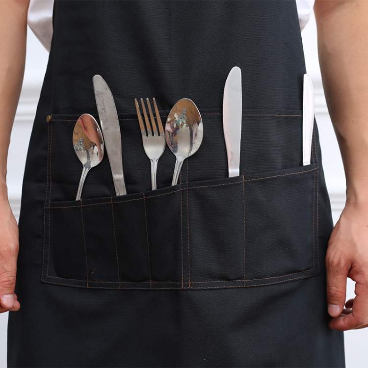 Retro Barista Bartender Hairdresser Overalls Waterproof Apron ...