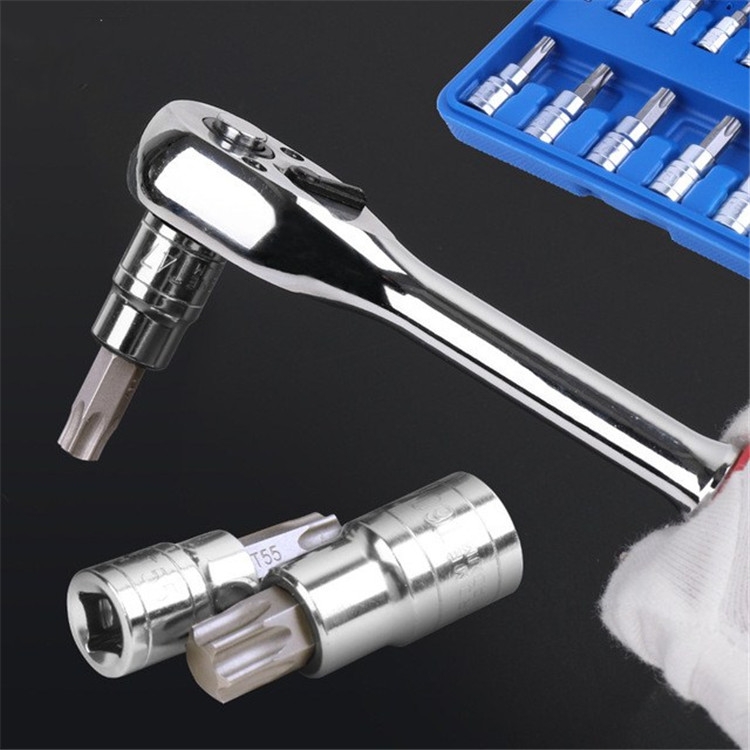 13 In 1 Flower Shape Hexagon Socket Screwdriver Sleeve Bit Set