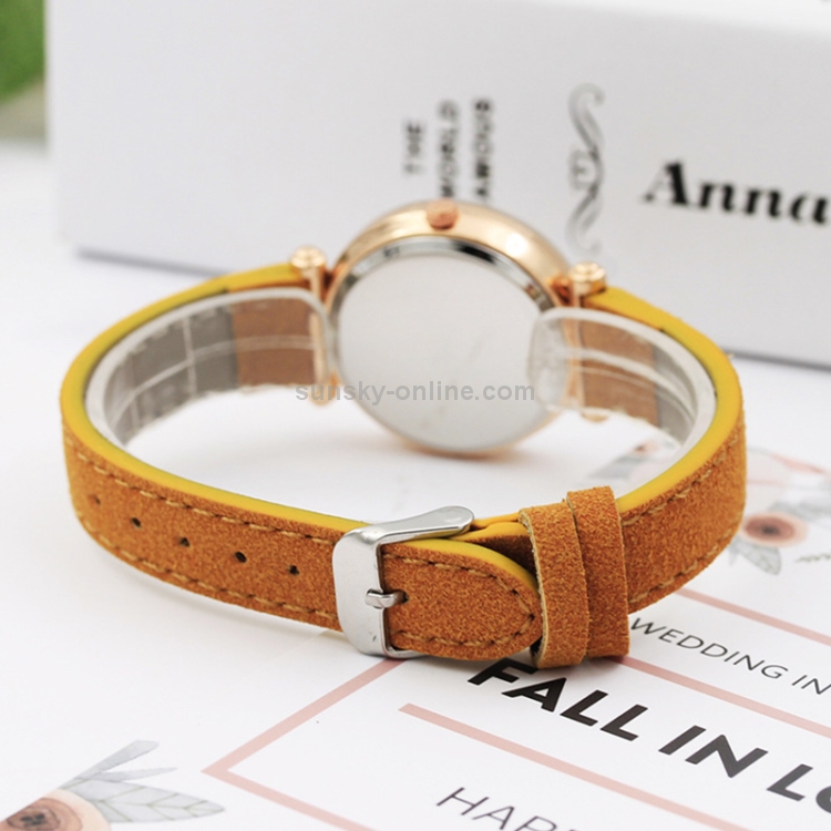 MODIYA PD387 Fluffed Strap Starry Sky Quartz Watch for Women(Black)