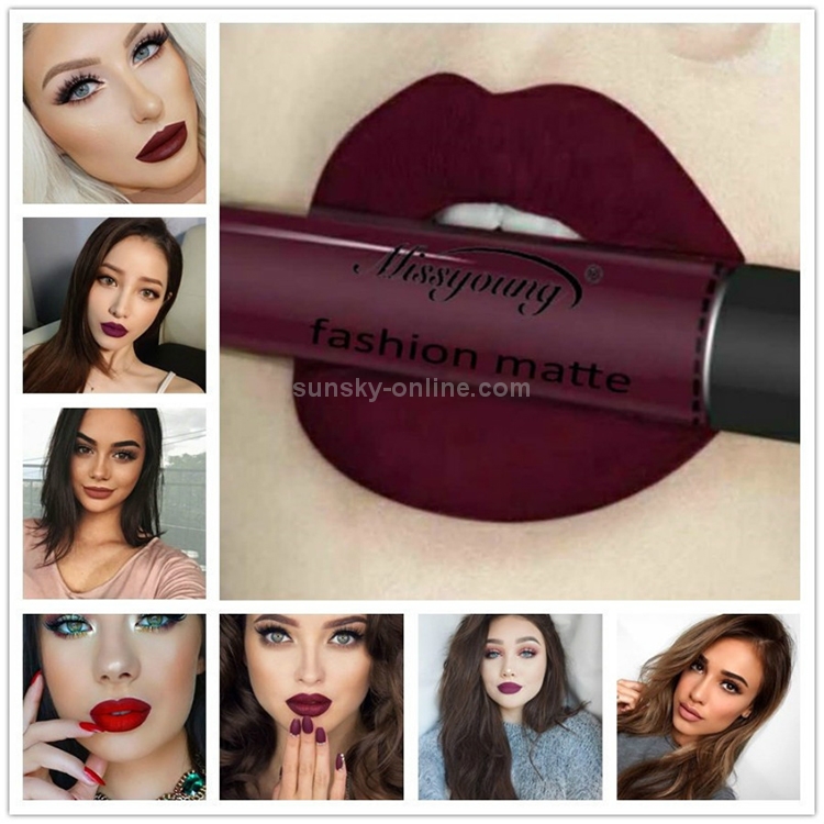 Liquid Lipstick Matte Makeup Lip Liner Pencil Waterproof Long Lasting ...