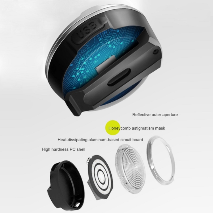 Goofy จักรยานแสง USB ไฟท้ายแบบชาร์จไฟจักรยานเสือภูเขาคืนเตือนไฟ led, สี ...