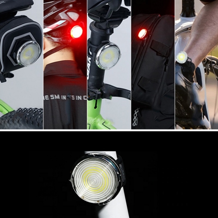 Goofy จักรยานแสง USB ไฟท้ายแบบชาร์จไฟจักรยานเสือภูเขาคืนเตือนไฟ led, สี ...