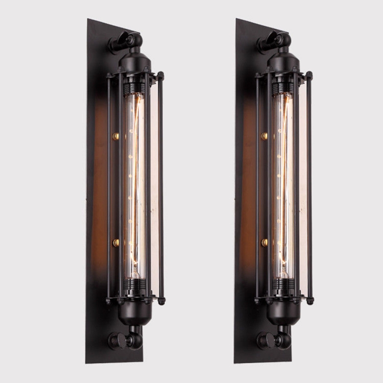 Uv Led E27 벽 램프 미국 국가 통로 발코니 산업 바람 철 빈티지 Aidi 성장 플루트 야외 바 빛 4w 텅스텐 전구