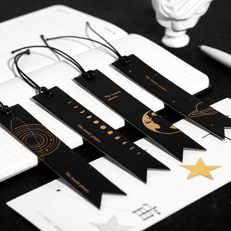 2PCS Retro Map Creative DIY Leather Bookmark School Supplies Student ...