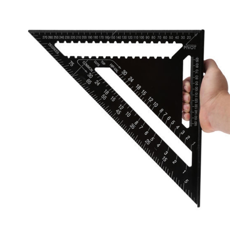 7 inch aluminium profiel zwart oxide 90 graden 45 graden driehoek ...