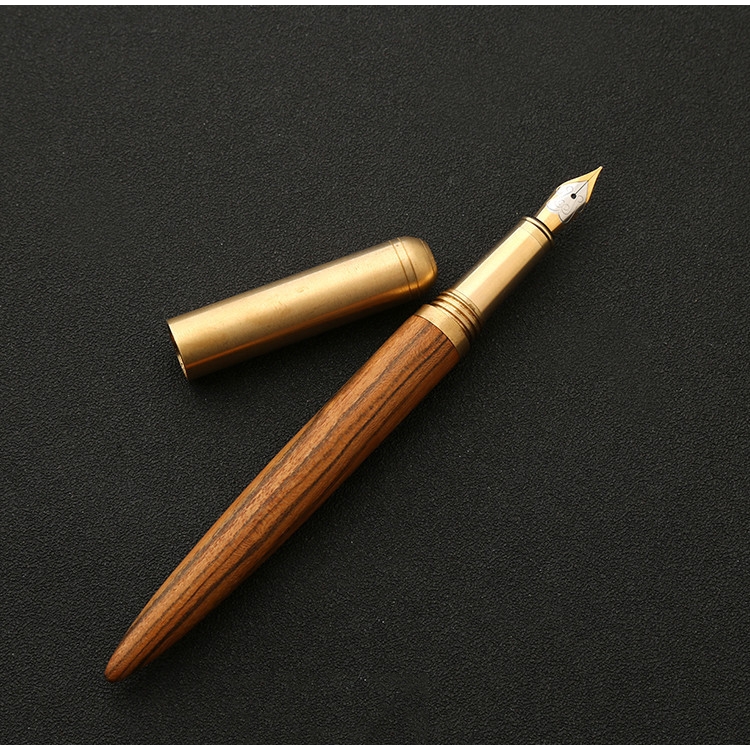 Luxury Wood Fountain Pen School Office Writing Ink Pen Stationery Gifts ...