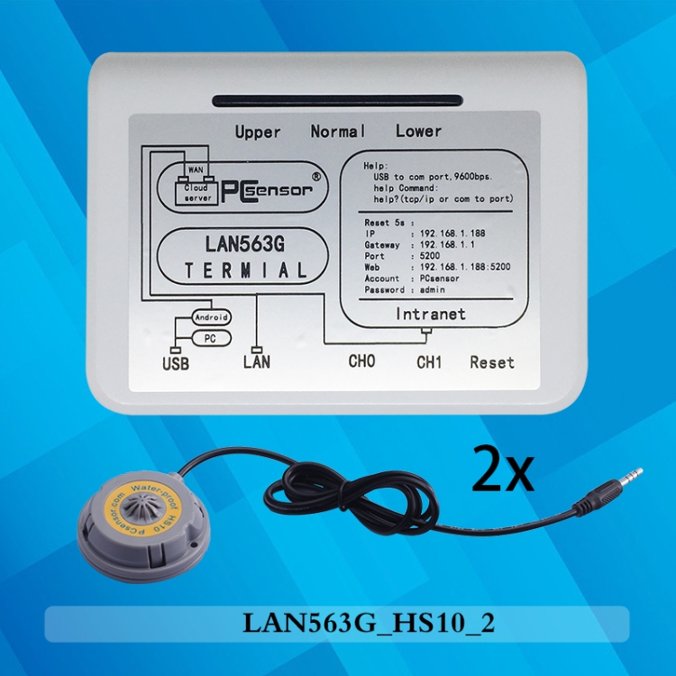 Pcsensor Lan563g Hs10 2 Household Intelligent Network Remote