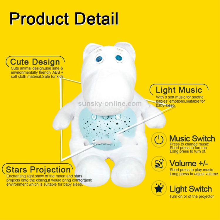 Baby Sleep Soothing and Lullaby Machine Sound with Star Projector Music ...