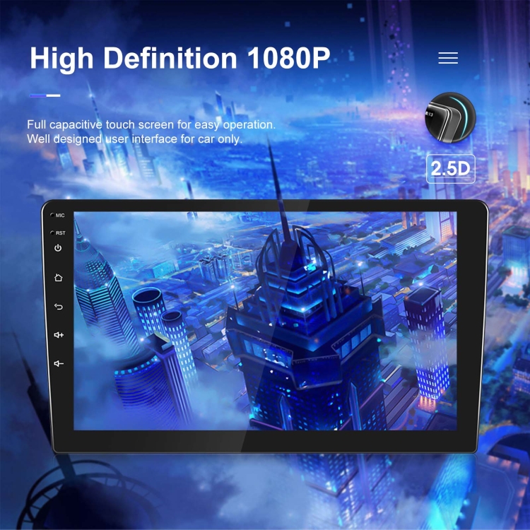 A3196 10 Inch Car Android Large Screen Navigation Central Control ...