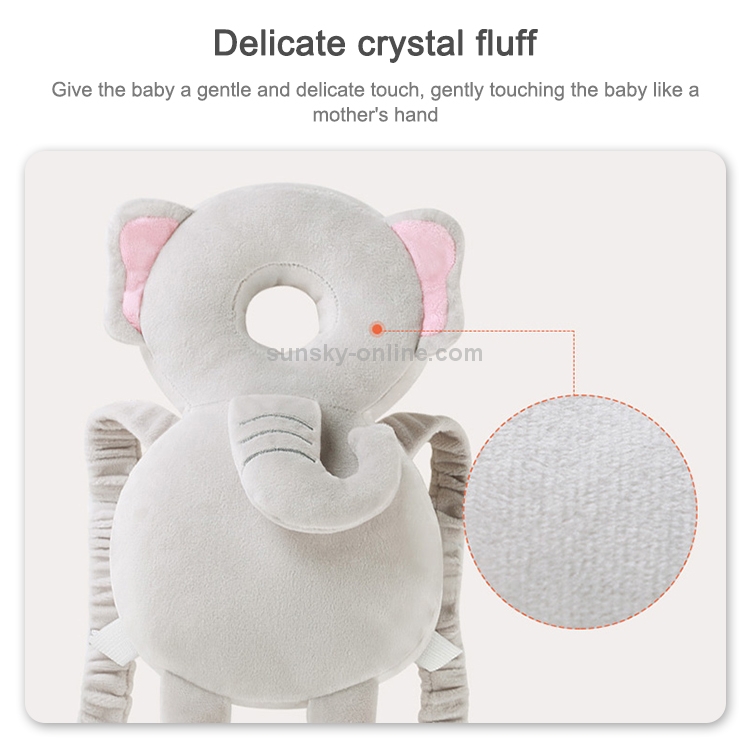 Infant Baby Learning to Walk Sitting Fall Protection Head Cotton Core ...
