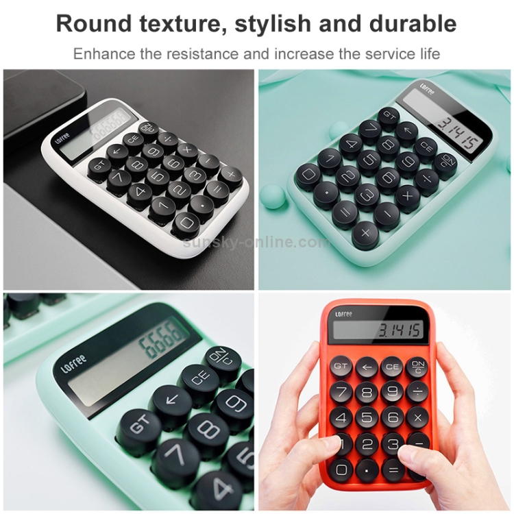 Loffee Sugar Bean Keyboard Calculator Dot Mechanical Portable Computer ...