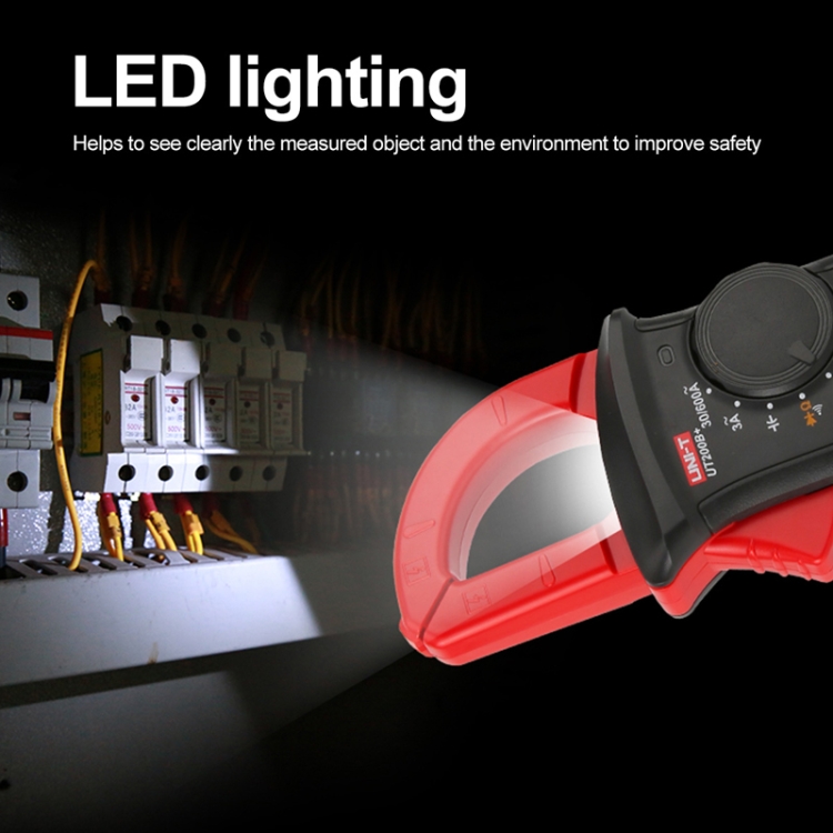 UNI-T UT200A+ 400A Digital Clamp Multimeter AC/DC Voltage Detector ...