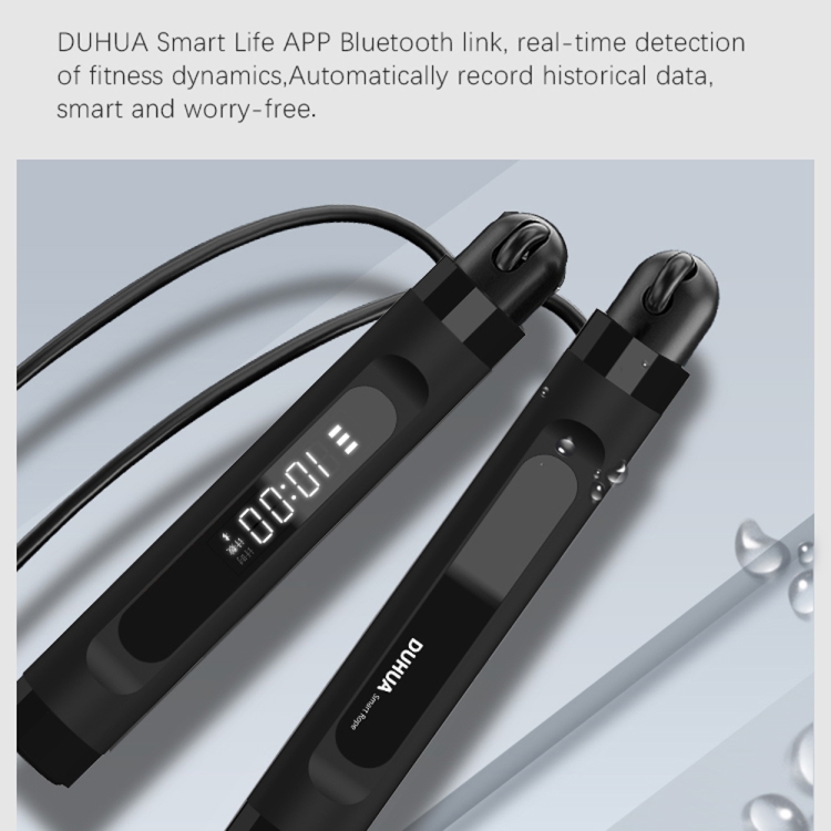 HUAWEI HILINK Duhua Dual-Use Smart Jump Rope Electronic Counting Steel ...