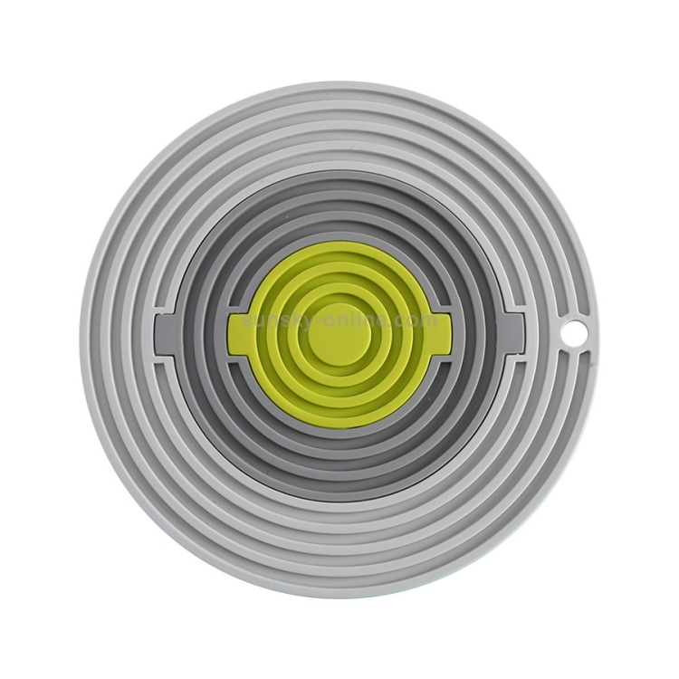 3 in 1 Round Silicone Heat Insulation Pad High Temperature Resistant ...