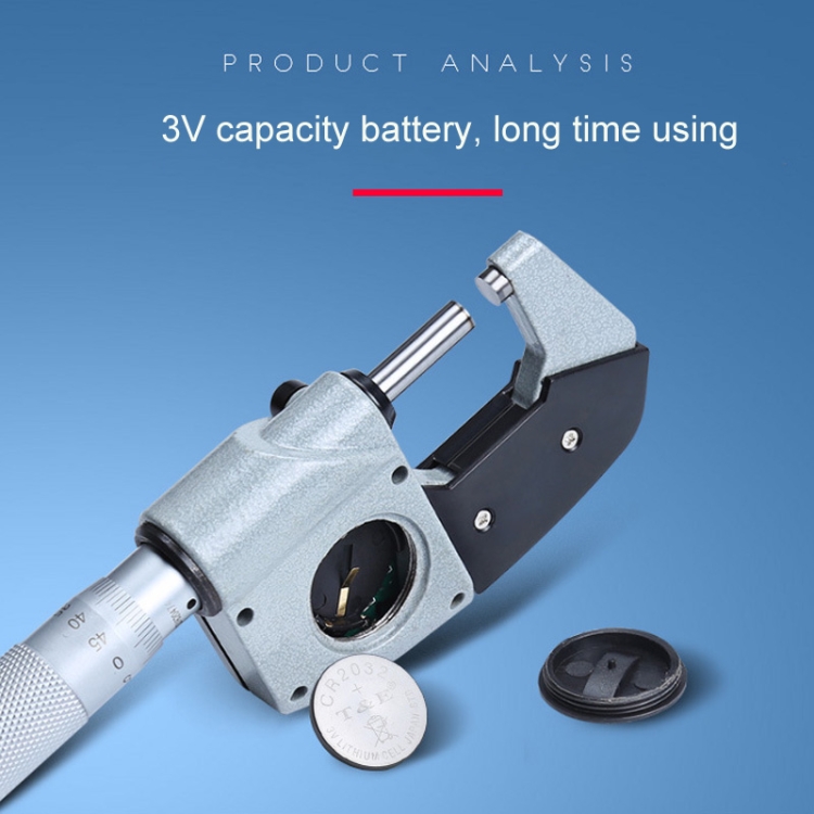Digital Display Outer Diameter Micrometer 0.001mm High Precision ...