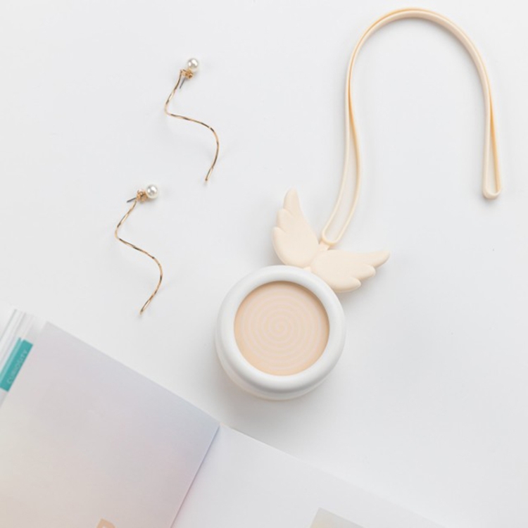 พัดลมชาร์จ USB Brushless ห้อยคอ Mini Sling Lazy Fan (สีชมพู)