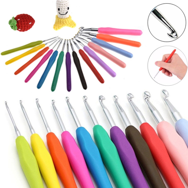 10 PCS TPR Handmade DIY Sweater Knitting Crochet Tools Material ...