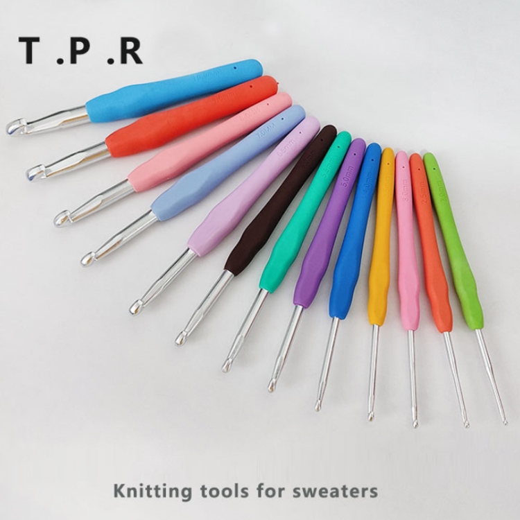 50 PCS/Set Box Handmade DIY Sweater Knitting Crochet Tools Material Set