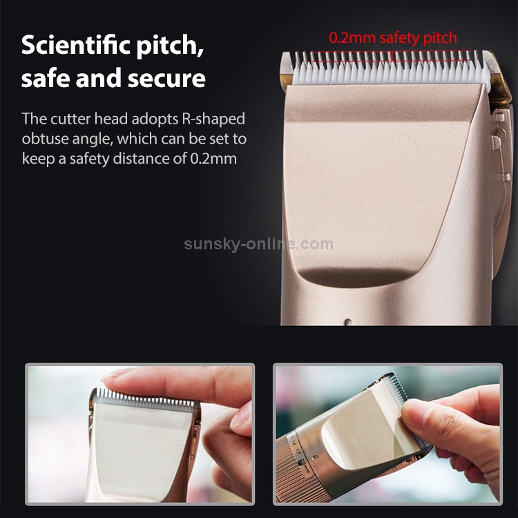 JIANDA X1 헤어 클리퍼 전기 클리퍼 충전식 성인 어린이 전기 페이더 플러그 앤 플레이 면도기