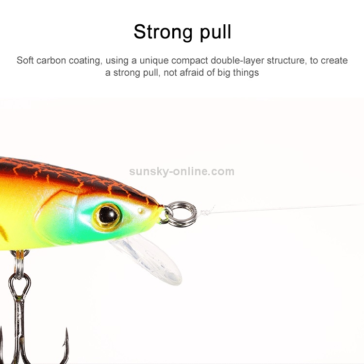 Seaknight T1 Carbon Coated Fish Line Sub-front Conductor Stonger ...