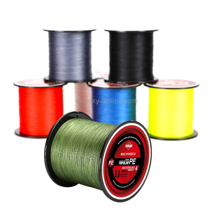 Seaknight Fishing Line 300M Braided Line Main Line 4 Braid, Line number ...