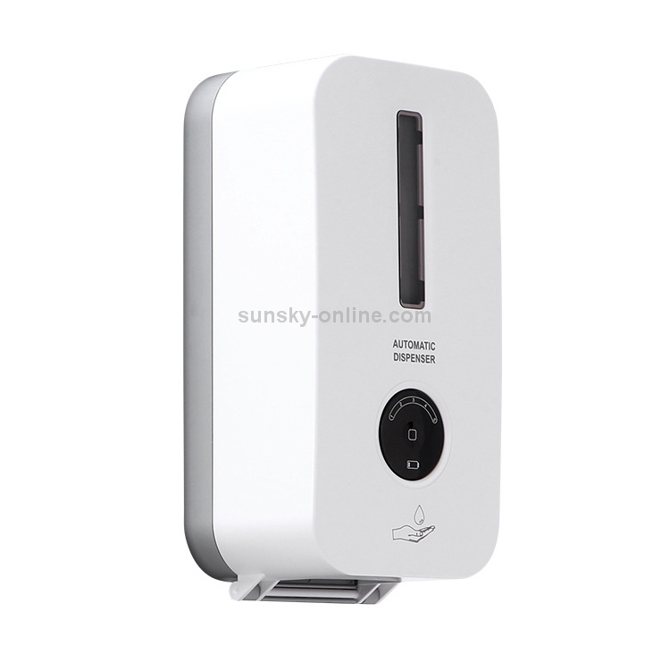 1000ml 자동 유도 알코올 소독 비누 디스펜서 5 레벨 조정 가능한 벽걸이 형 비누 디스펜서 사양 젤 헤드