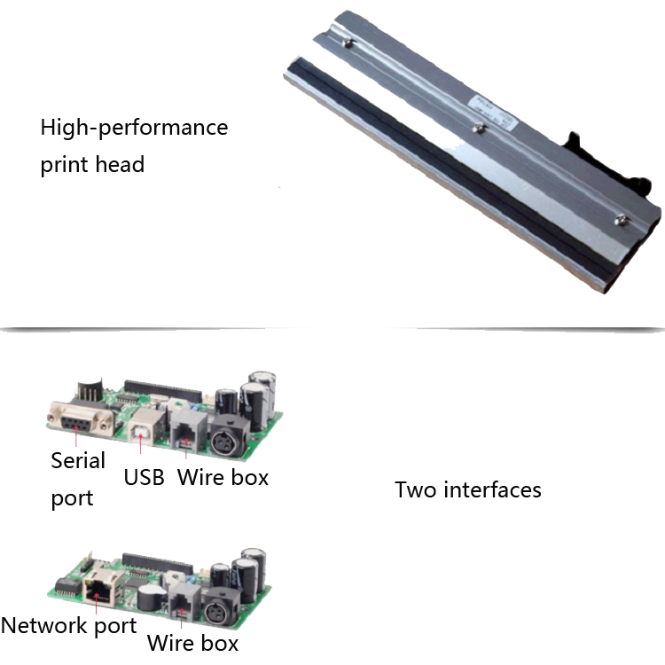 Xprinter Xp Q200ii 열전 사 소형 영수증 프린터 케이터링 및 주방 영수증 프린터 80mm 커터 인터페이스 유형 Usb Com 인터페이스 Eu 플러그