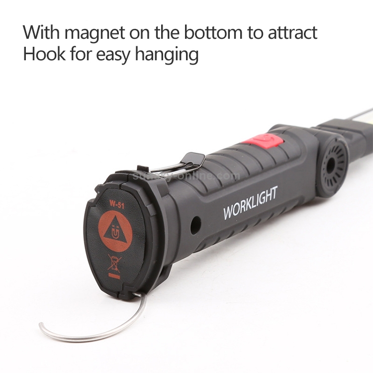 Handheld Movable Work Lights USB Charging Multi-functional and Folding ...