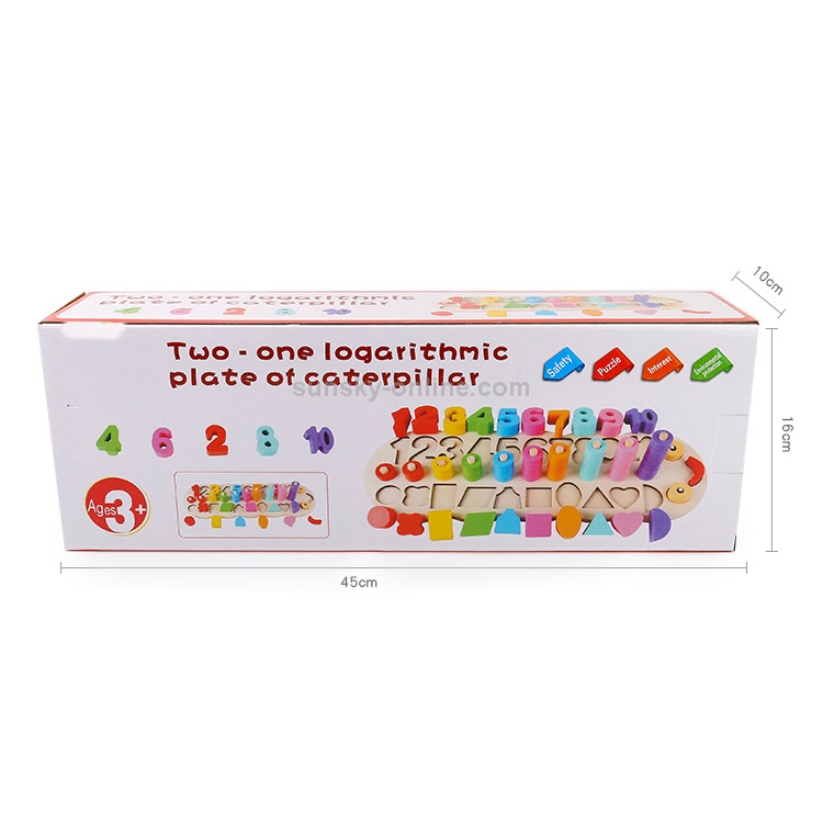Materiales Montessori de madera para niños que aprenden a contar ...