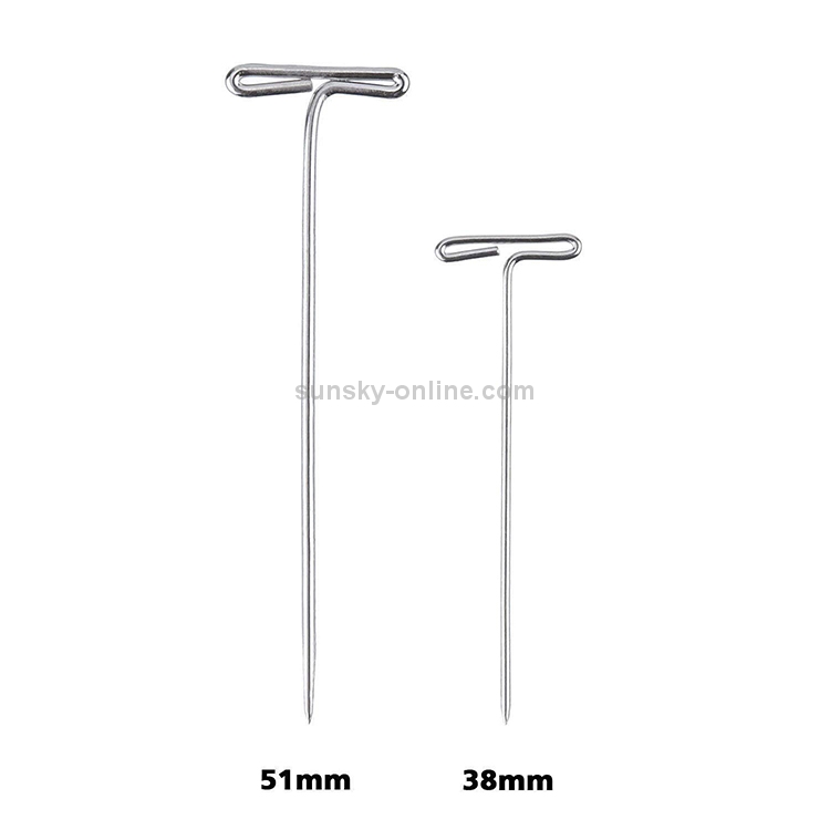 T-needle Combination Double Specification Combination Wig Fixing ขนาด ...