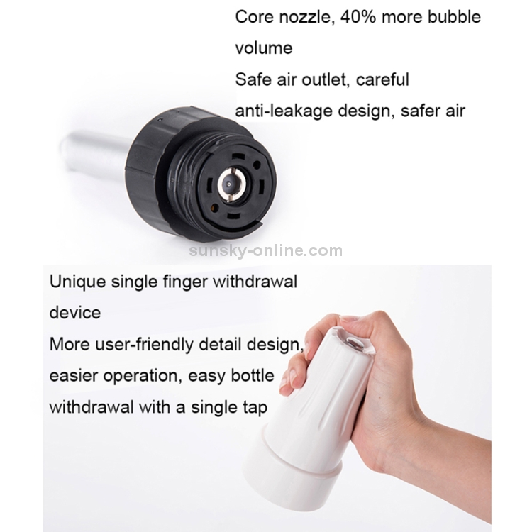 Portable Manual Bubble Water Sodas Machine Mini Carbonated Drink Juice ...