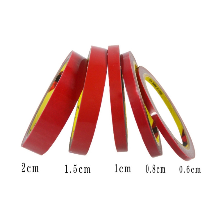 3M 고온 아크릴 폼 양면 테이프 원활한 접착 테이프 스티커 (2.5cm)