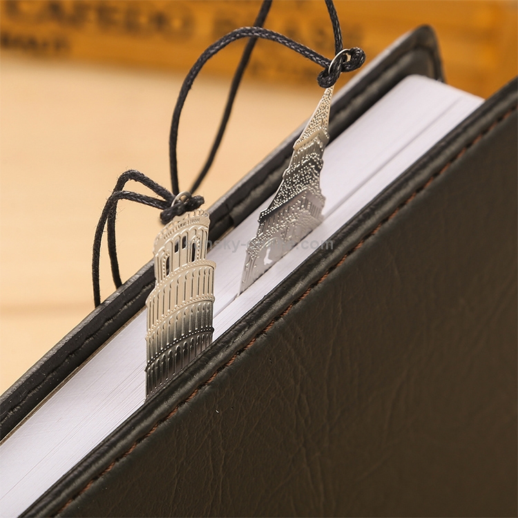 2 PCS Classic Architectural Historical Sites Metal Bookmarks Office ...