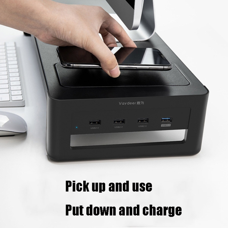 Vaydeer Computer Monitor Increased Desktop Screen Desktop Storage Base ...