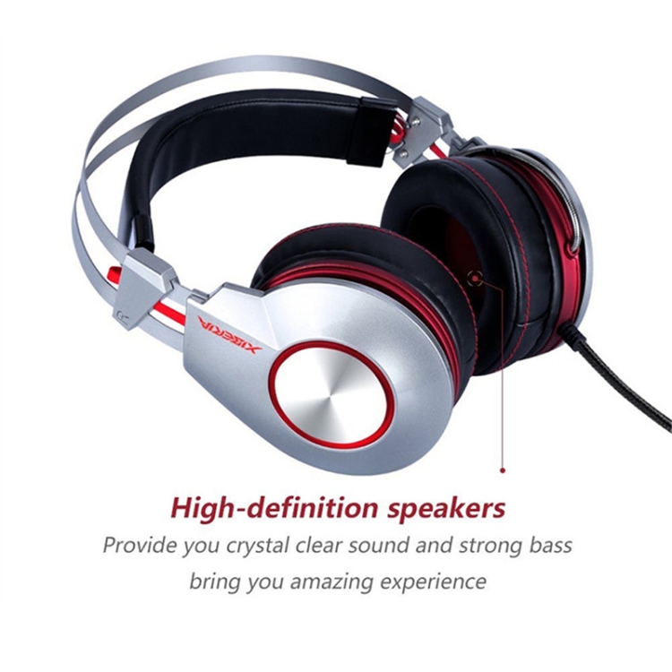 XIBERIA K5 Subwoofer 7.1 Music Gaming Headset, Cable Length: 2m, Style ...