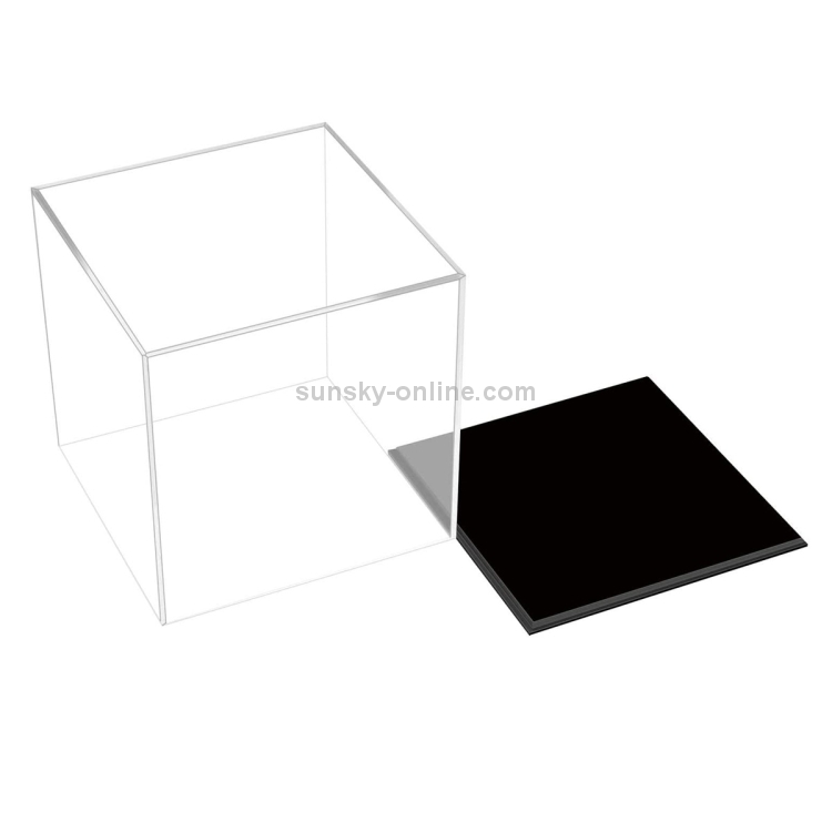 Large 24x24x24cm Clear Acrylic Camera Display Cover Plexiglass Display ...
