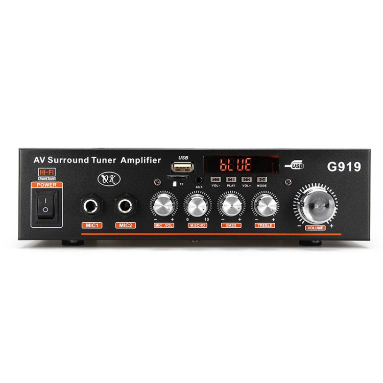 G919 Smart Digital Power Amplifier Built-in Bluetooth / USB/ SD/ FM ...