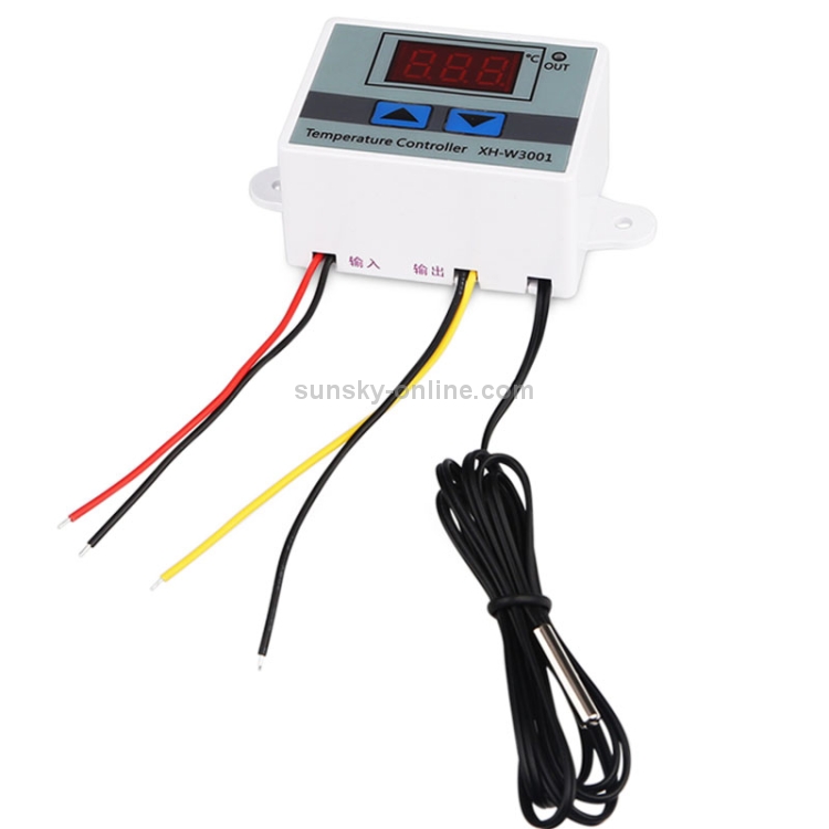 10 PCS XH-W3001 Digital LED Temperature Controller Arduino Cooling ...