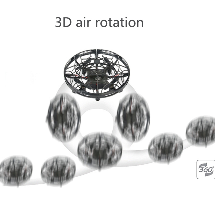 Intelligent Remote Control Induction Quadcopter Mini Drone Flying UFO ...