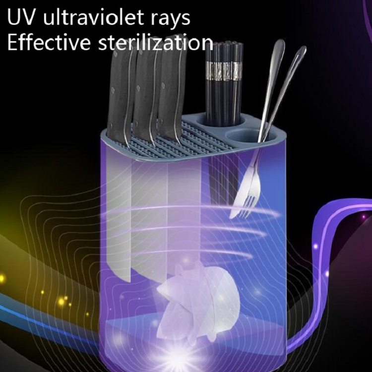Ultraviolet Sterilization Intelligent Disinfection Knife Holder Small ...