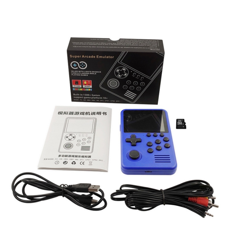 M3S 16-Bit Classic Handheld Game Console with 4G Memory Card Built-in ...